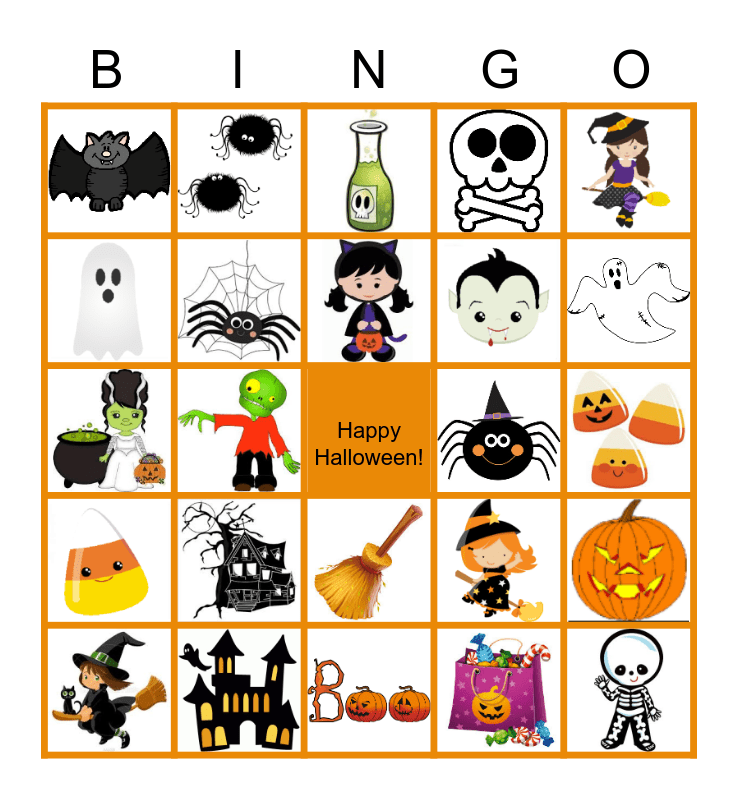 AdvancedMD Halloween Bingo Card
