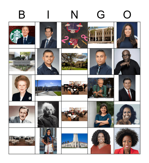 TRIO SSSD First Gen Loteria Bingo Card
