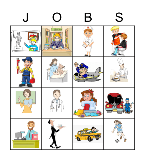 JOBS Bingo Card