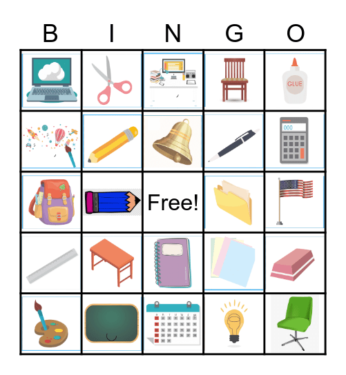 Cosas de la clase Bingo Card