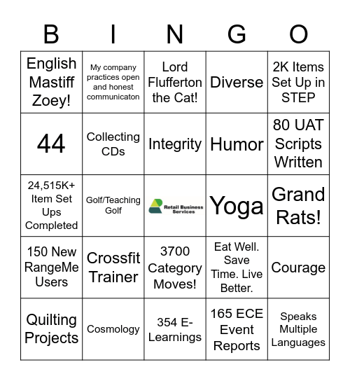 CMS Bingo Scavenger Hunt Bingo Card