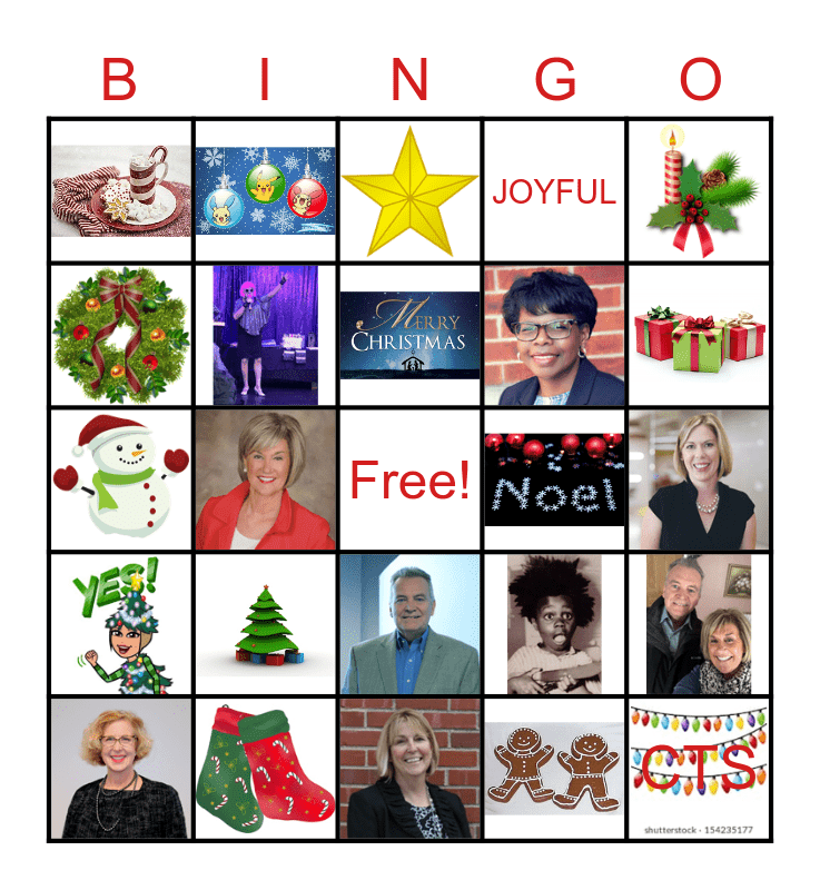 Christmas BINGO Card