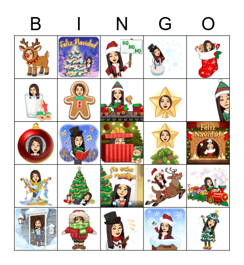 La Navidad Bingo Card