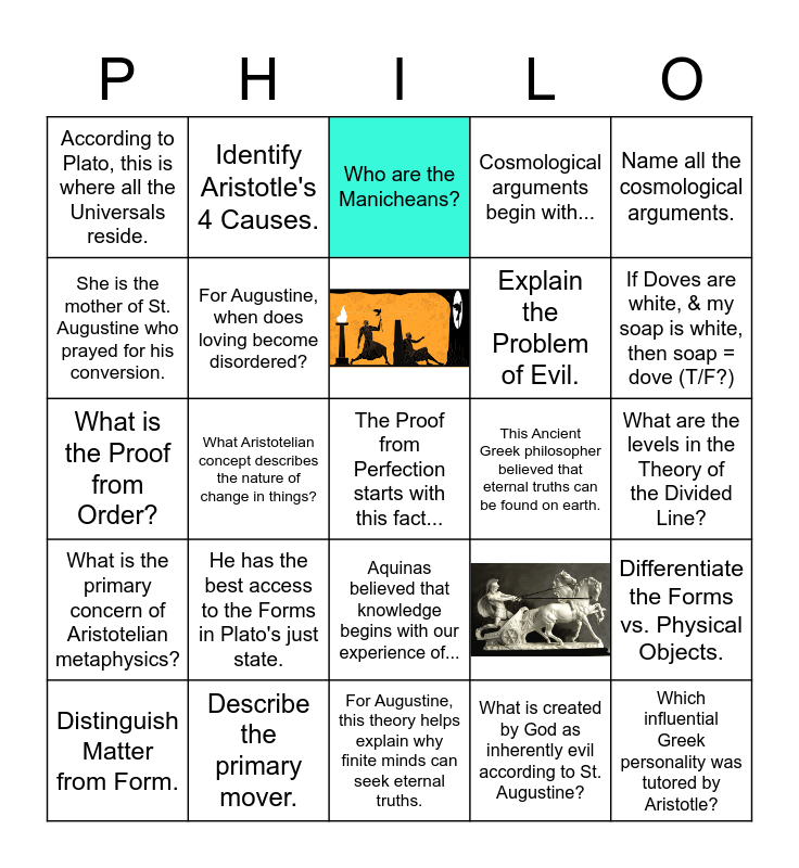Philosophy Bingo (SS10) Bingo Card