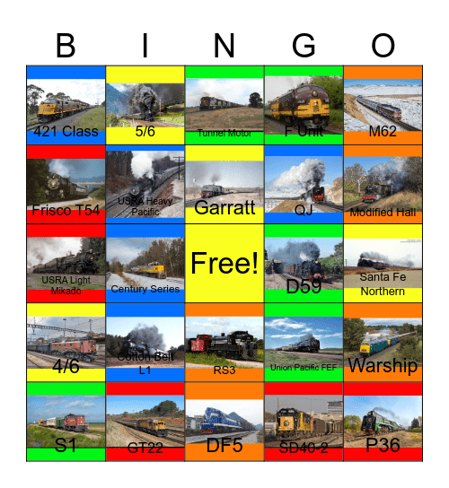 Kansas Bingo Card