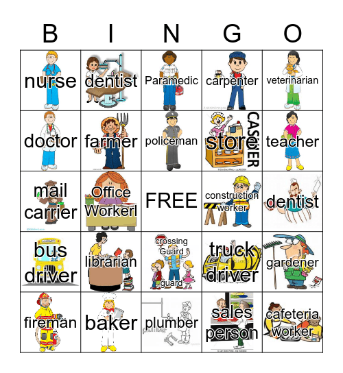 community Bingo Card
