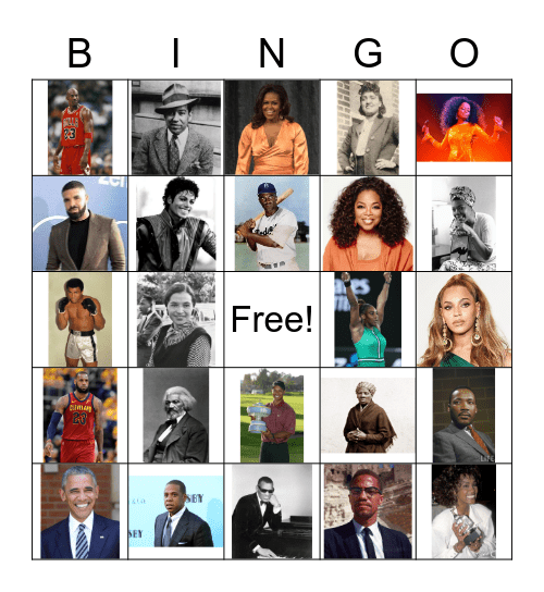 BHM BINGO Card