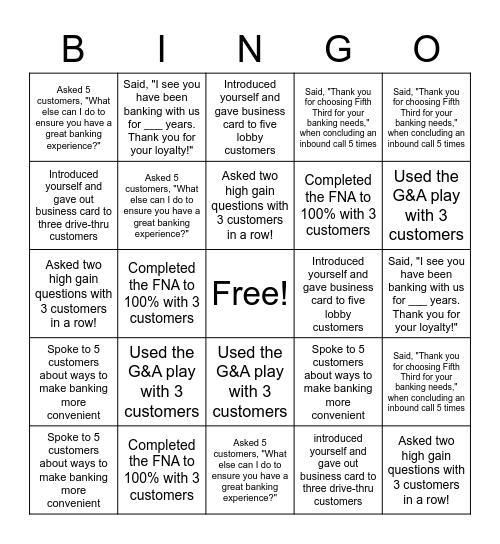 CUSTOMER EXPERINCE BINGO- PLATFORM Bingo Card