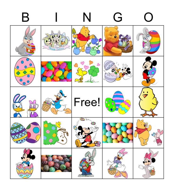 Springo Bingo Card