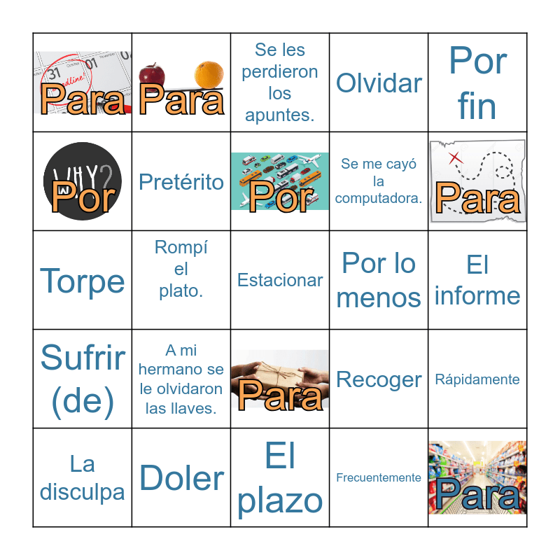 Capítulo 14 Bingo Card