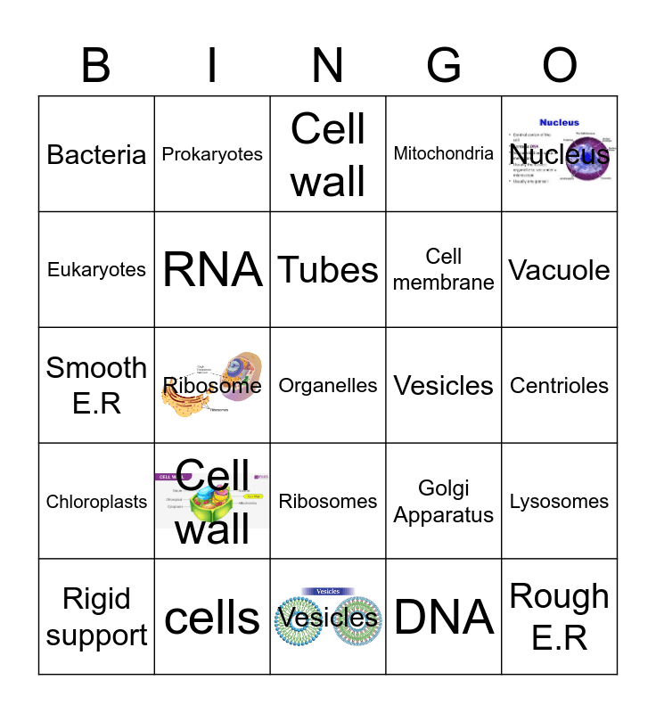 Charles Govia Bingo Card