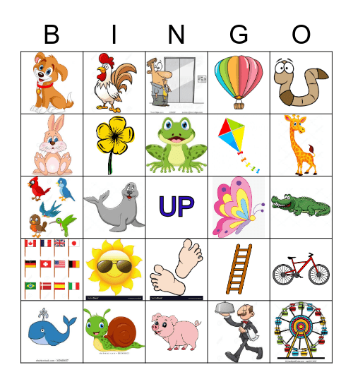Great Day for UP Bingo Card