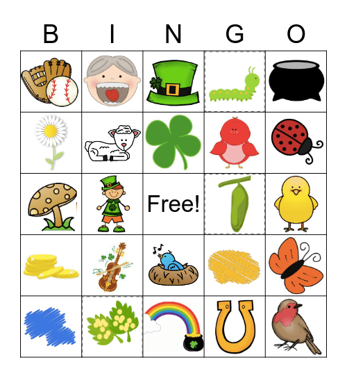 TOWAL/Spring/Butterfly BINGO Card