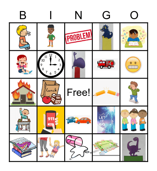 Size of the Problem Bingo Card