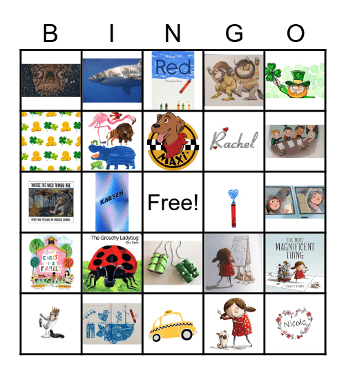 Book Club Bingo Card