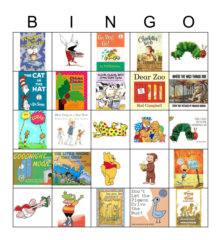 BOOK FAIR BINGO Card