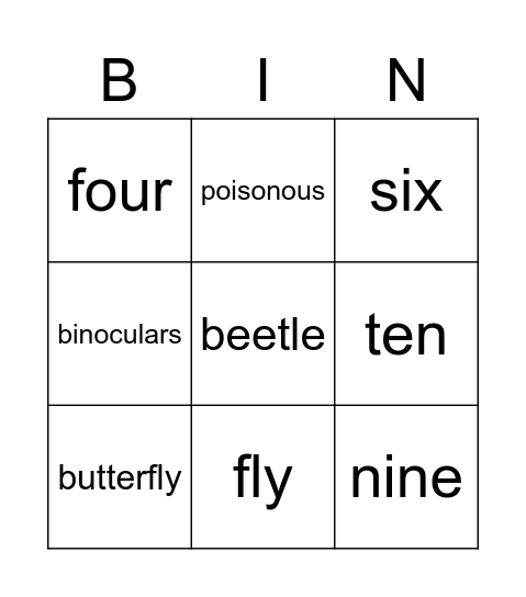 Super Bingo Card