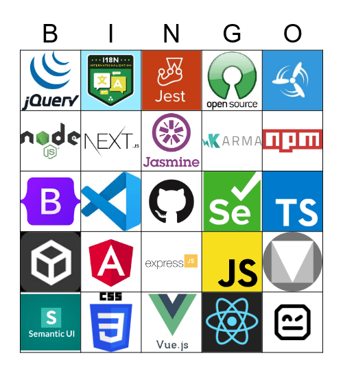Angular & React Bingo Card