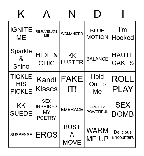 FAKE IT! Bingo Card