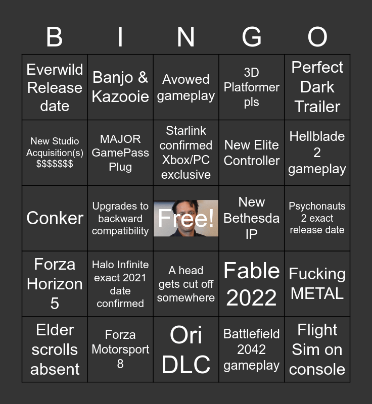 Microhard pressy Bingo Card