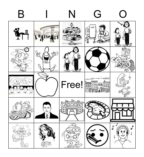 Repaso de español 1 Bingo Card