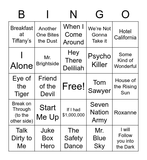 Antonyms Bingo Card