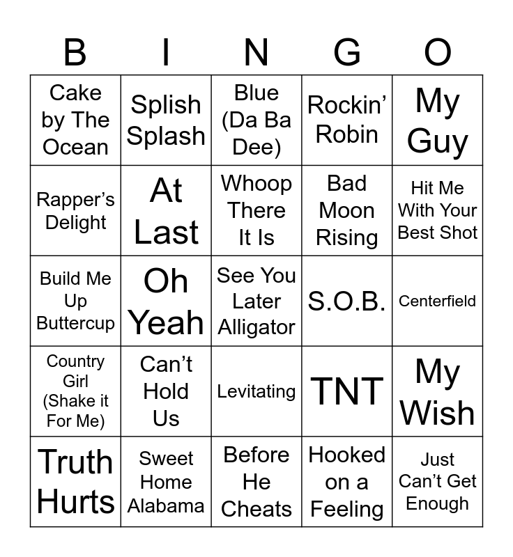 Ace Bingo 2 Bingo Card
