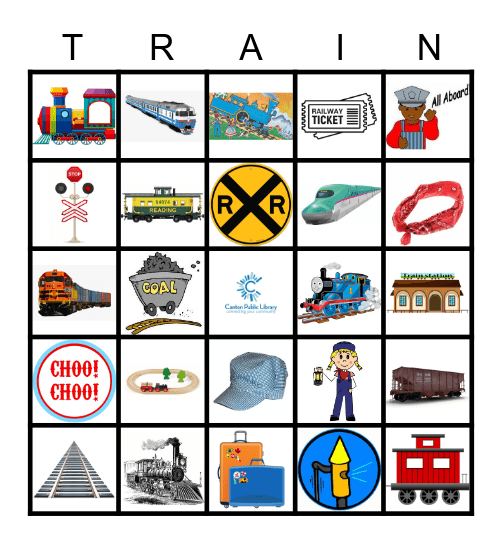 Trains! Bingo Card