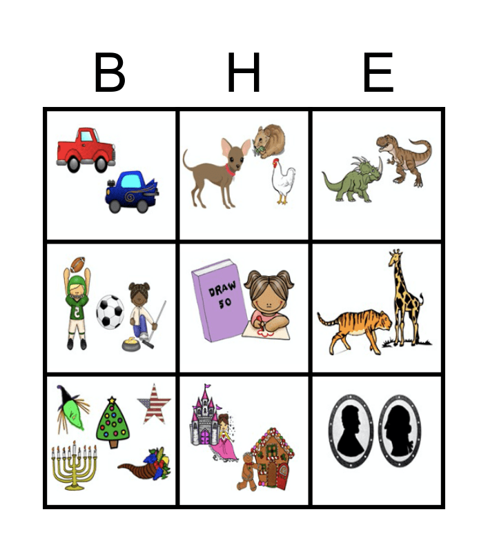 Nonfiction Books Bingo- 2nd Grade Bingo Card