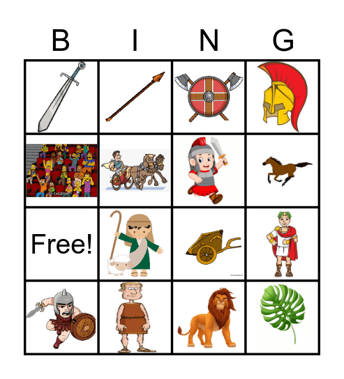 Ancient Rome Bingo Card