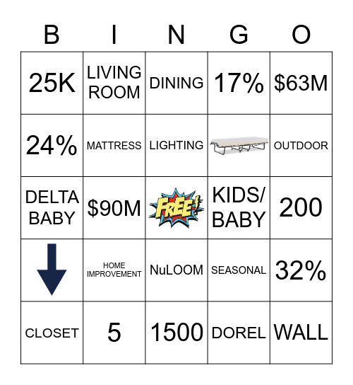 Week 40 WBR Bingo Card