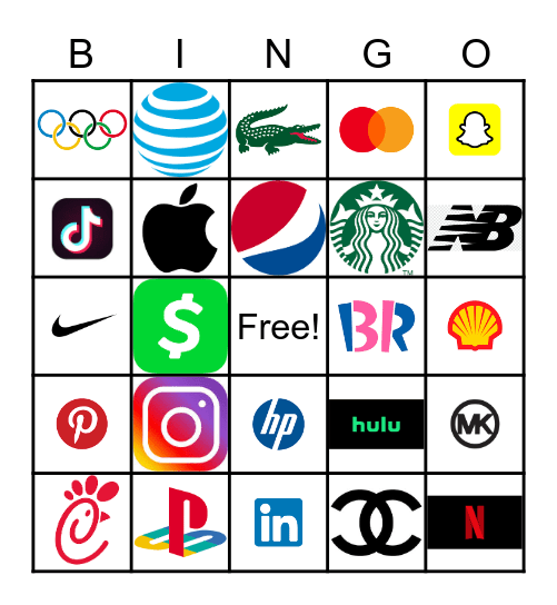 LOGO BINGO Card