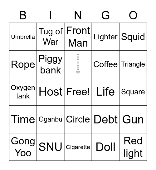 (Winning Hashtag)(name) Bingo Card
