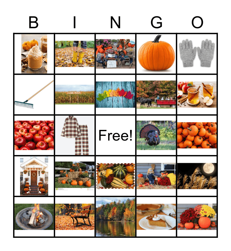 Fall is Fantastic! Bingo Card