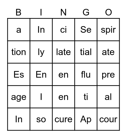 Netball Laura Geitz Bingo Card