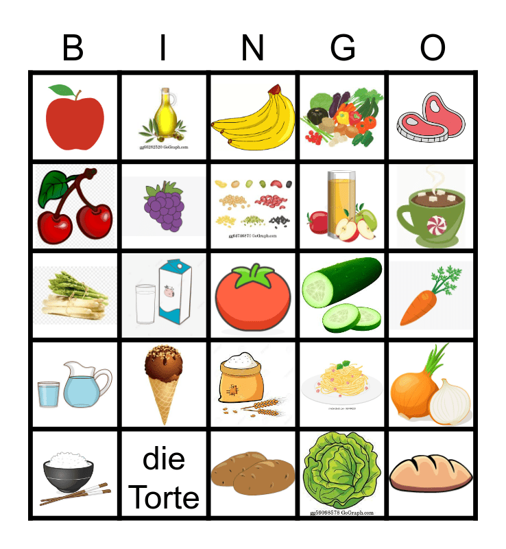 Essen Bingo Card