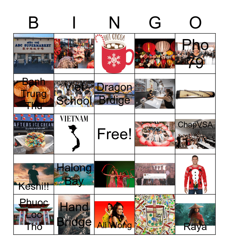 VSA Bingo: Locations + Randumz Bingo Card