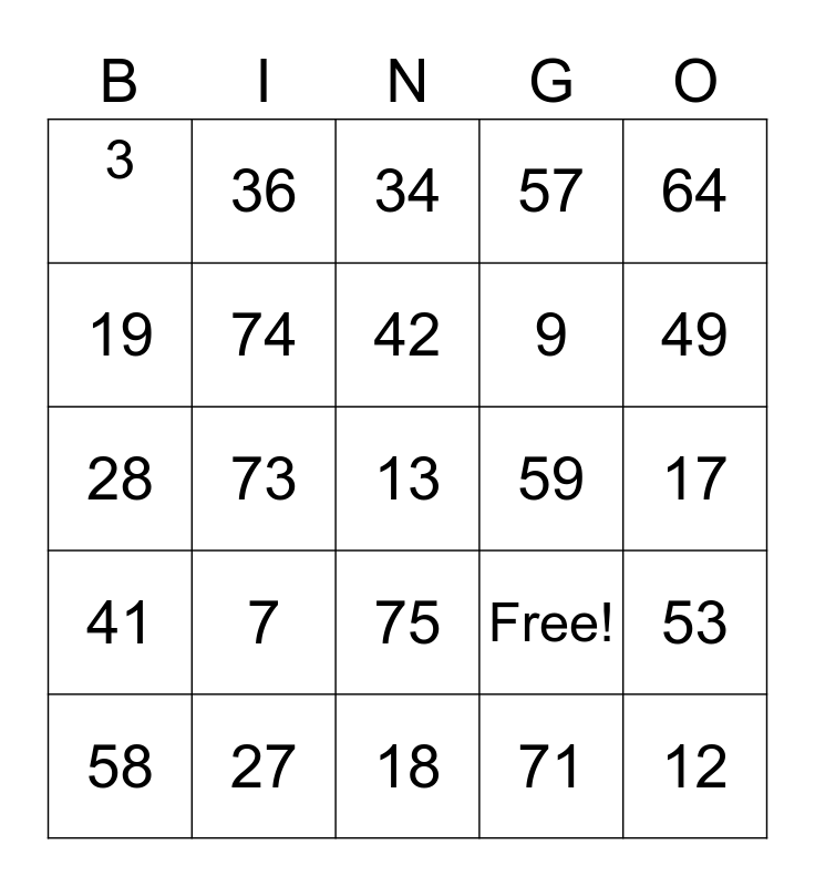 CORPUZ, ESTHER STEM 12-2 Bingo Card