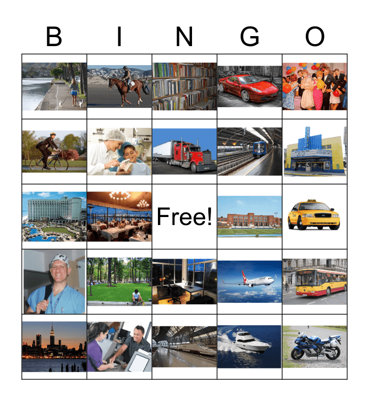 En la ciudad - 3A - Que Chevere Bingo Card