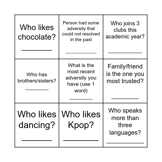 Name Bingo Card name-bingo-card