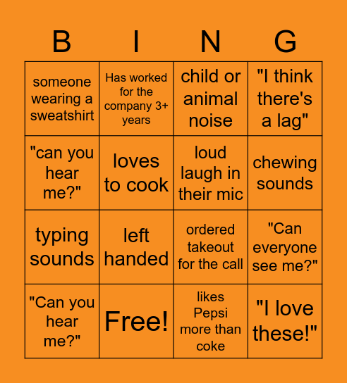 WFM Sock Swap Bingo! Bingo Card