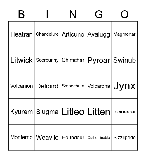 DEVIL's Bingo Card (Round 2) Bingo Card