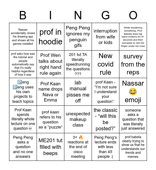 🔥ME 2A BINGO EXTRAVEGANVAZA🔥 Bingo Card