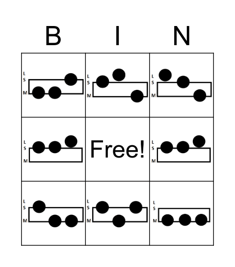 Mi, Sol, La Bingo Card