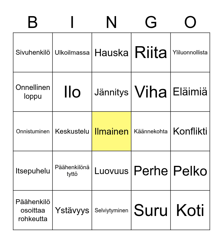 Lukubingo Card