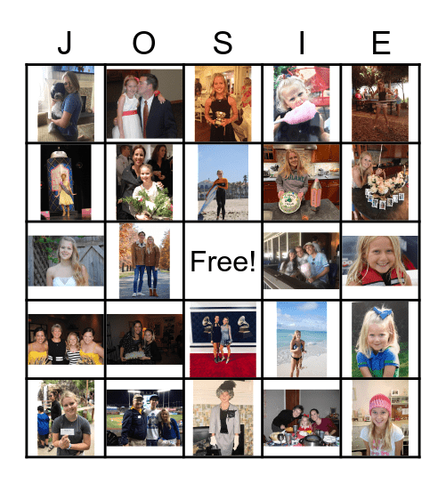 Happy 18th Birthday! Bingo Card