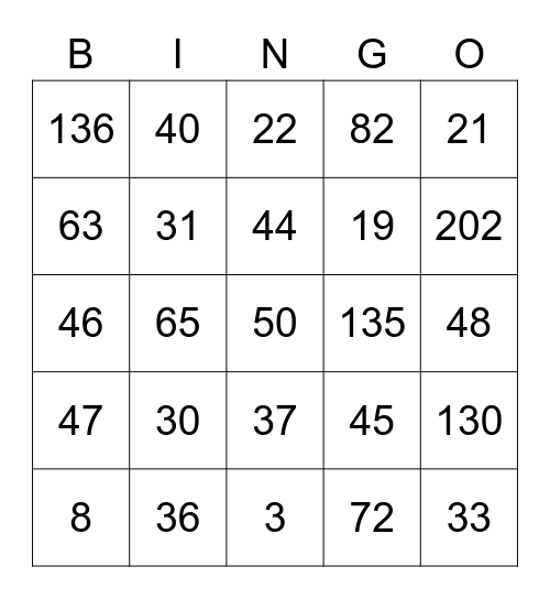 Portuges Bingo Card