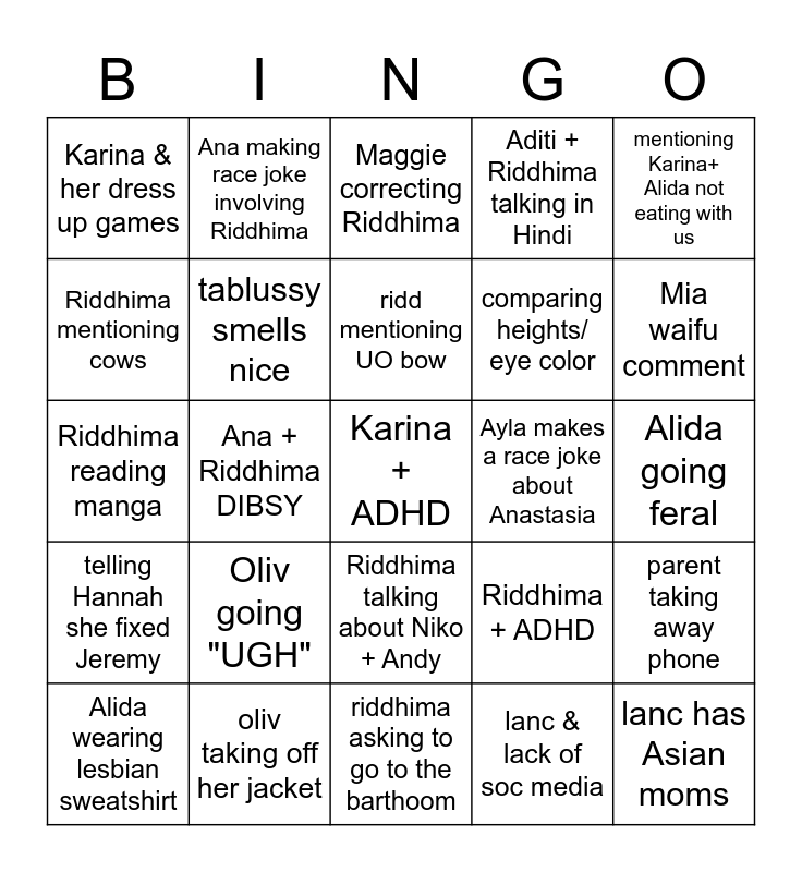 + ultra diamond rare clown bingo Card