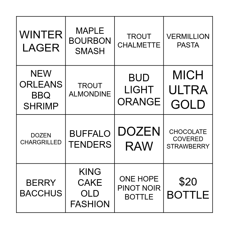 WEDNESDAY NIGHT SMACKDOWN Bingo Card