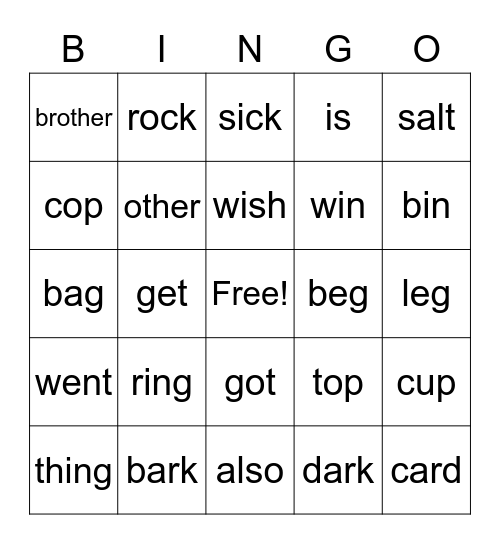 orange bingo 70- Bingo Card